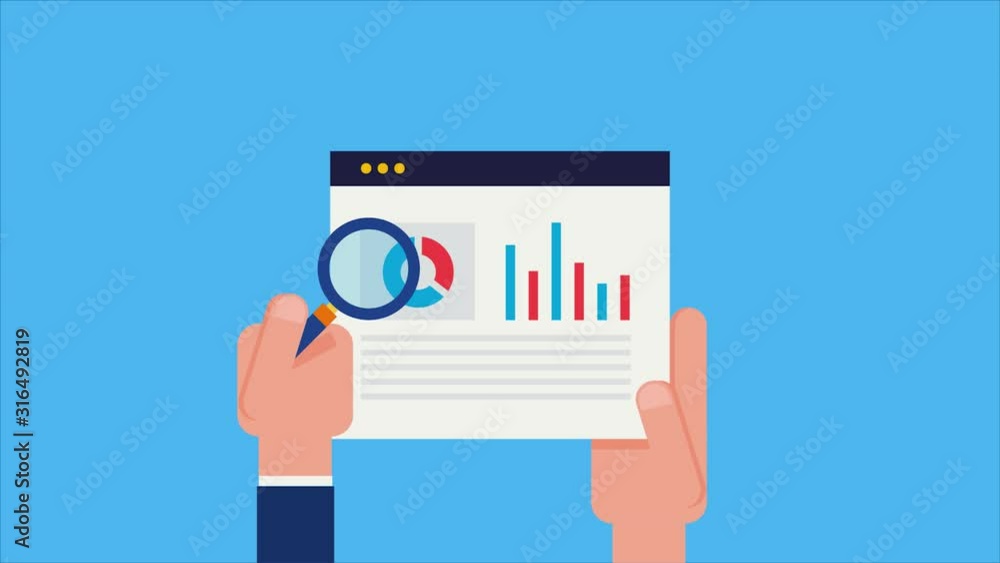 Business data analysis and key performance indicator - kpi metrics for ...