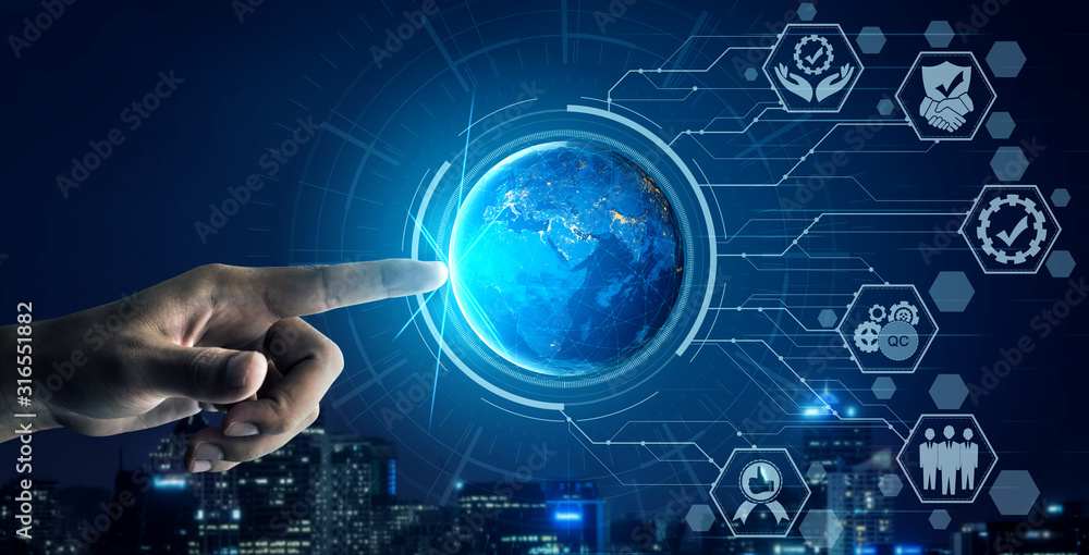 Quality Assurance and Quality Control Concept - Modern graphic ...