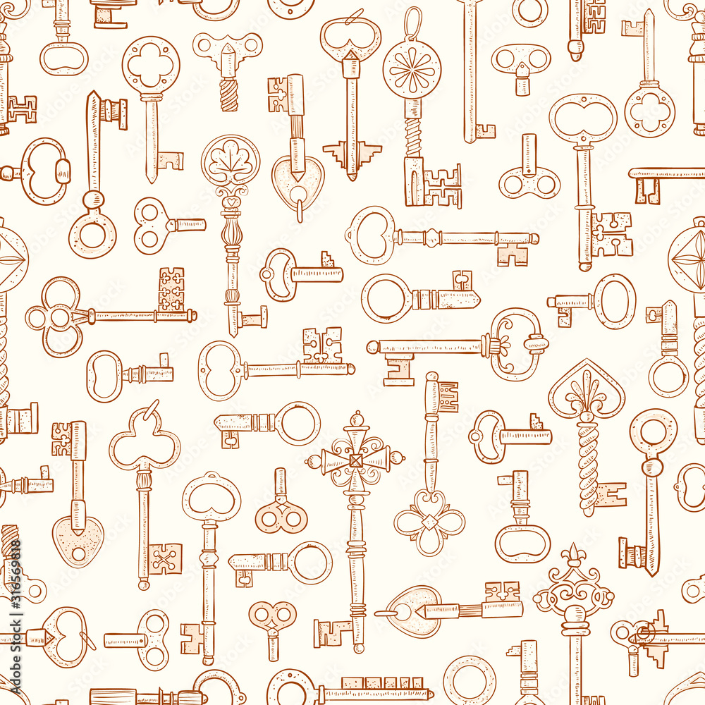 Skeleton Key Background