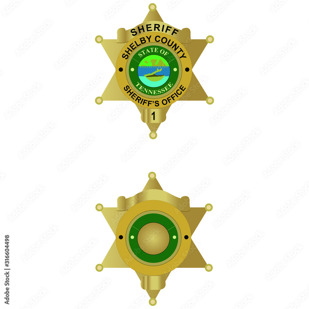 Deputy Badge Template