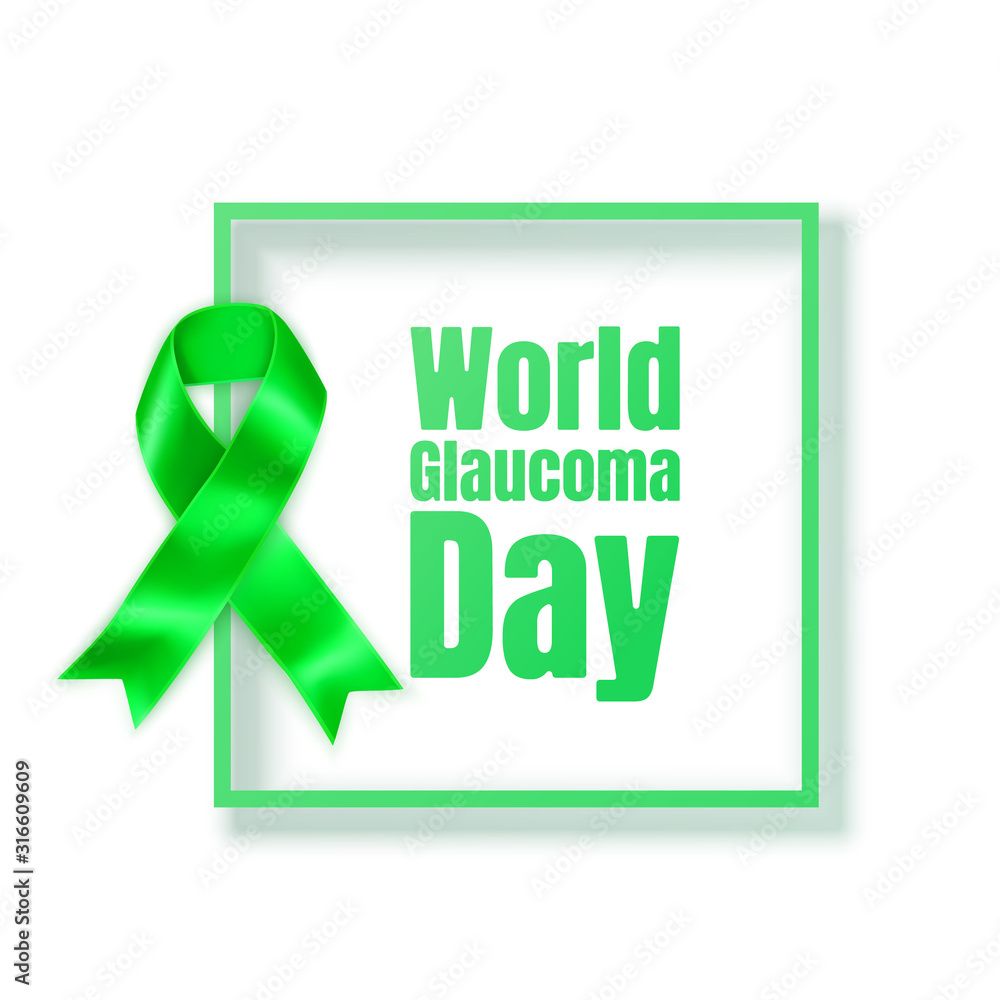Glaucoma Awareness Month concept Lymphoma Awareness Month. Realistic ...