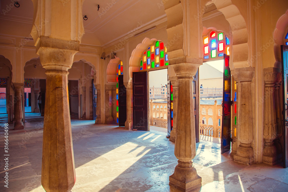 Interior Of Hawa Mahal