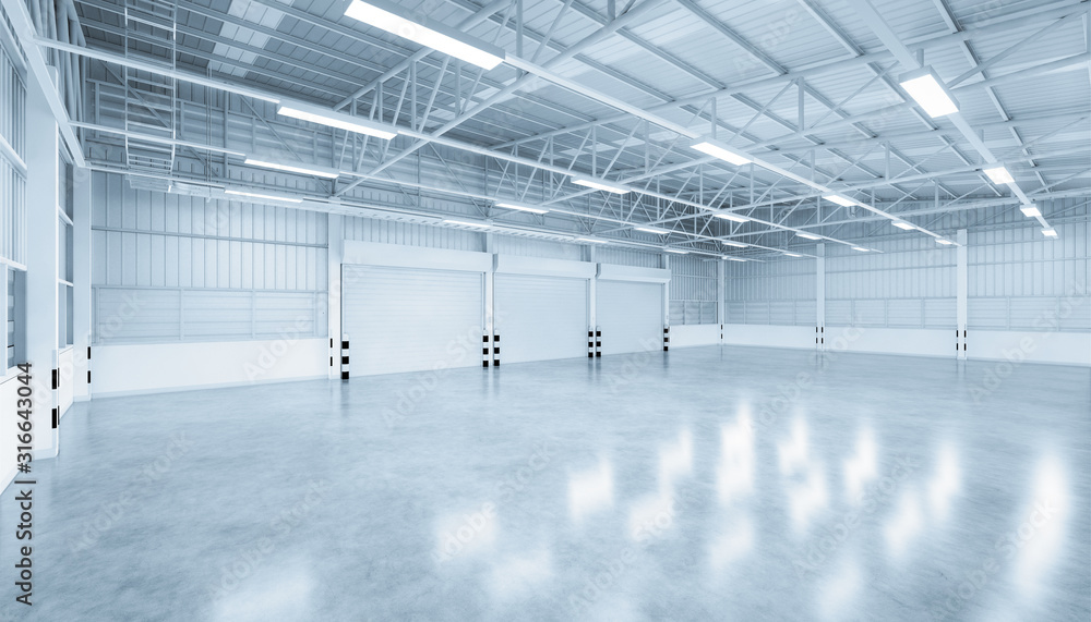 Inside Factory Background