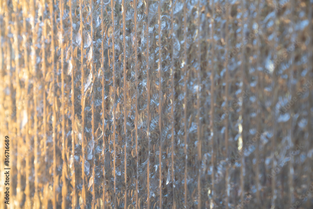 Frosted Glass Design Patterns Texture