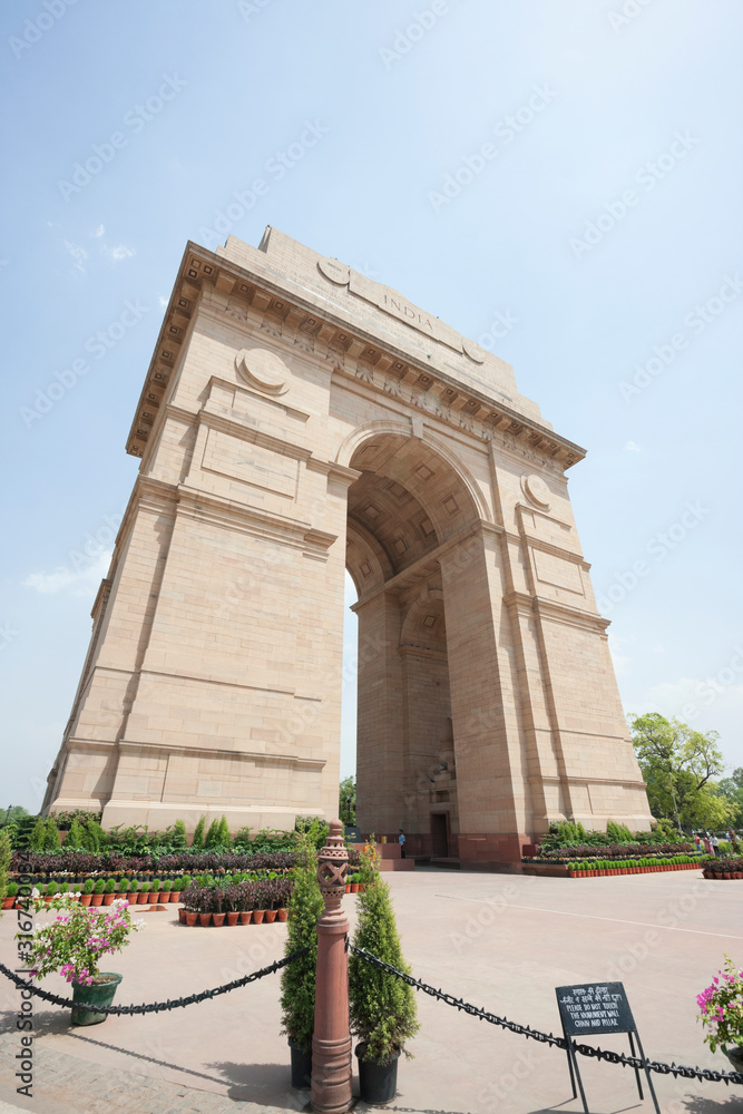 India Gate at New Delhi Stock Photo | Adobe Stock