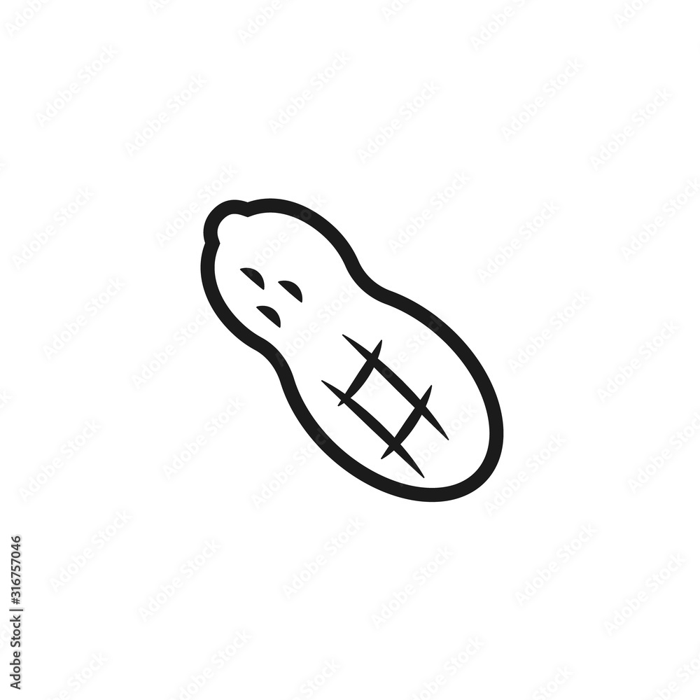 Peanut Shell Clipart