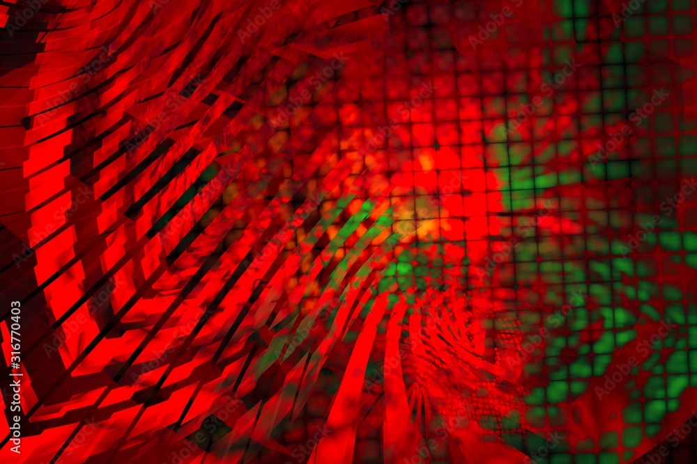 Random red objects, abstract background for design. Suitable for ...