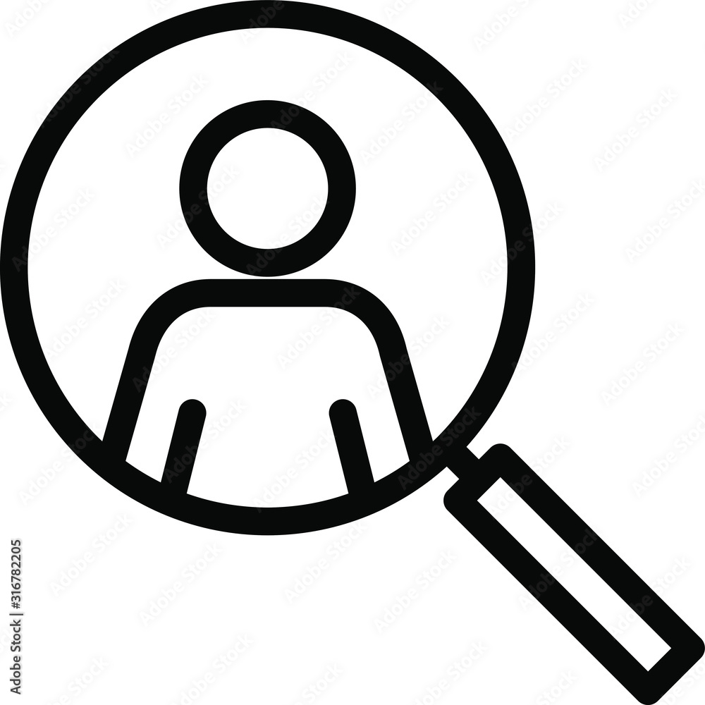 know your customer icon Stock Vector | Adobe Stock