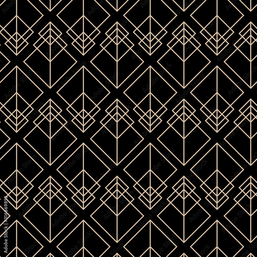 Great Gatsby Pattern Vector