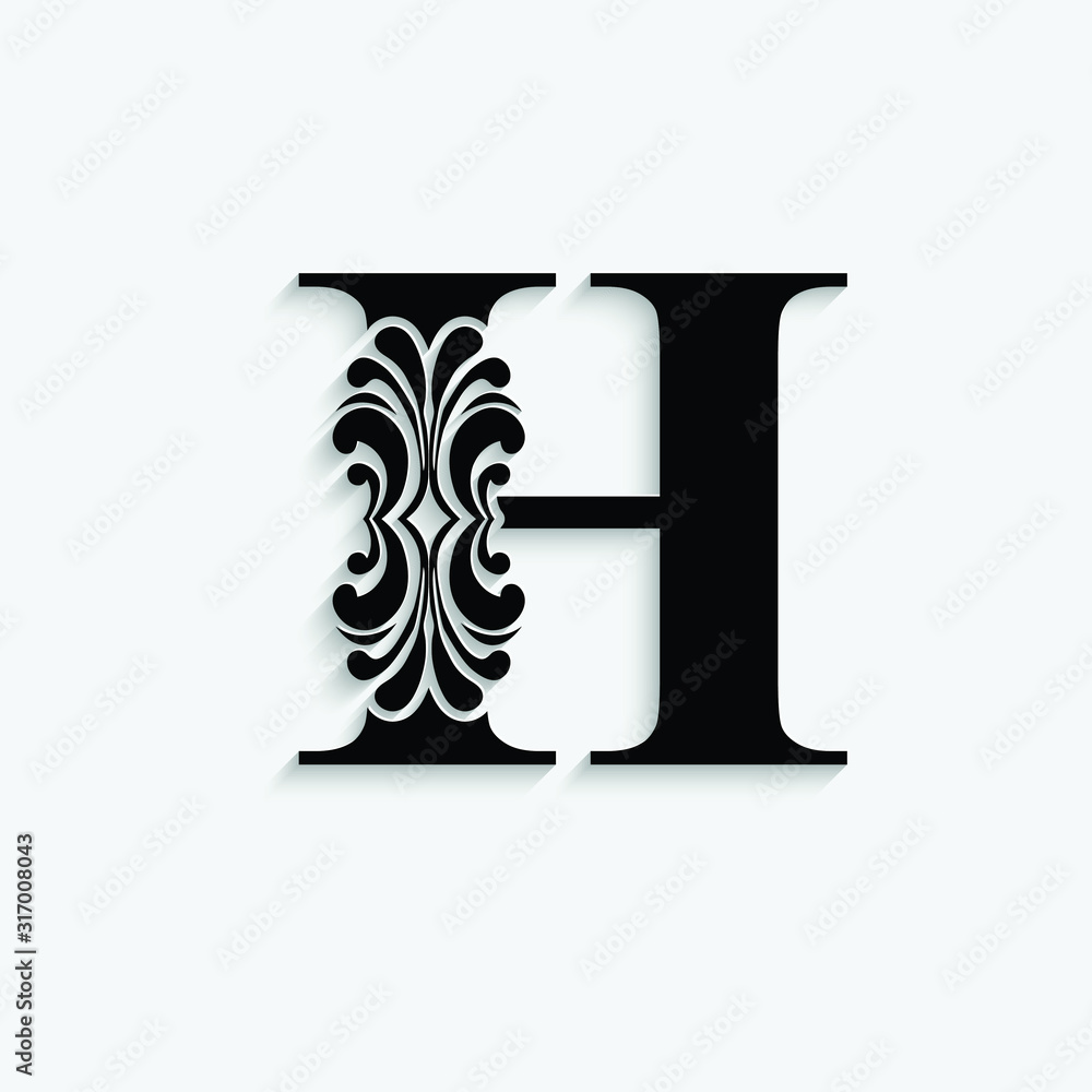Fancy Letter H Font