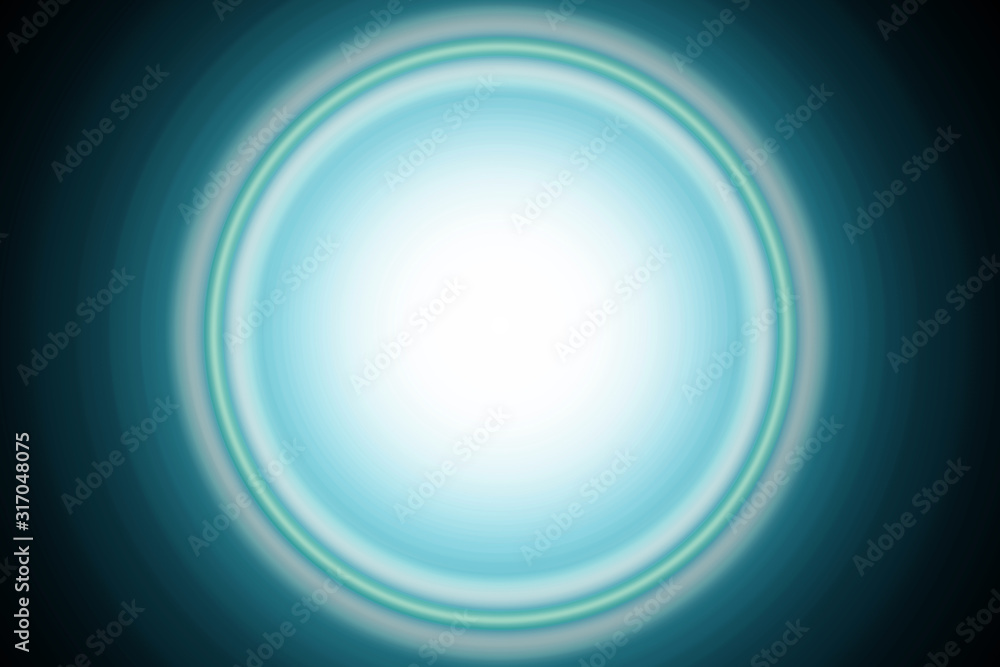 Fondo de destello circular azul de luz blanca. Stock Illustration ...