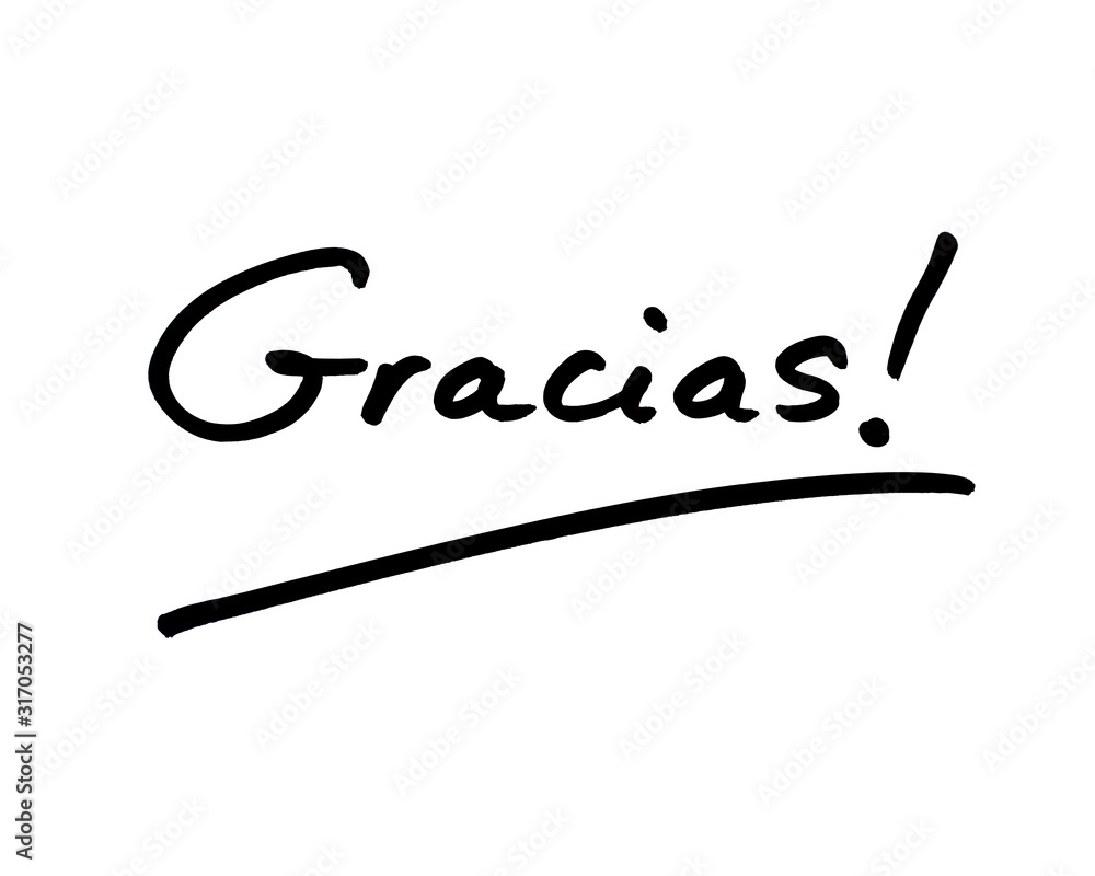Gracias! Stock Illustration | Adobe Stock