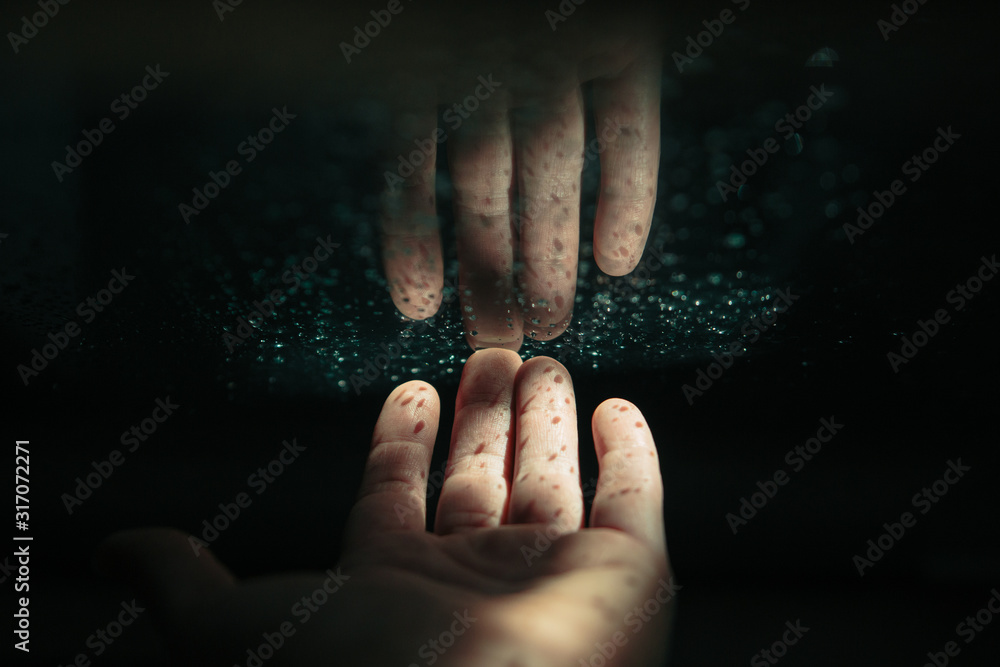 hand reflection, self reflection Stock Photo | Adobe Stock