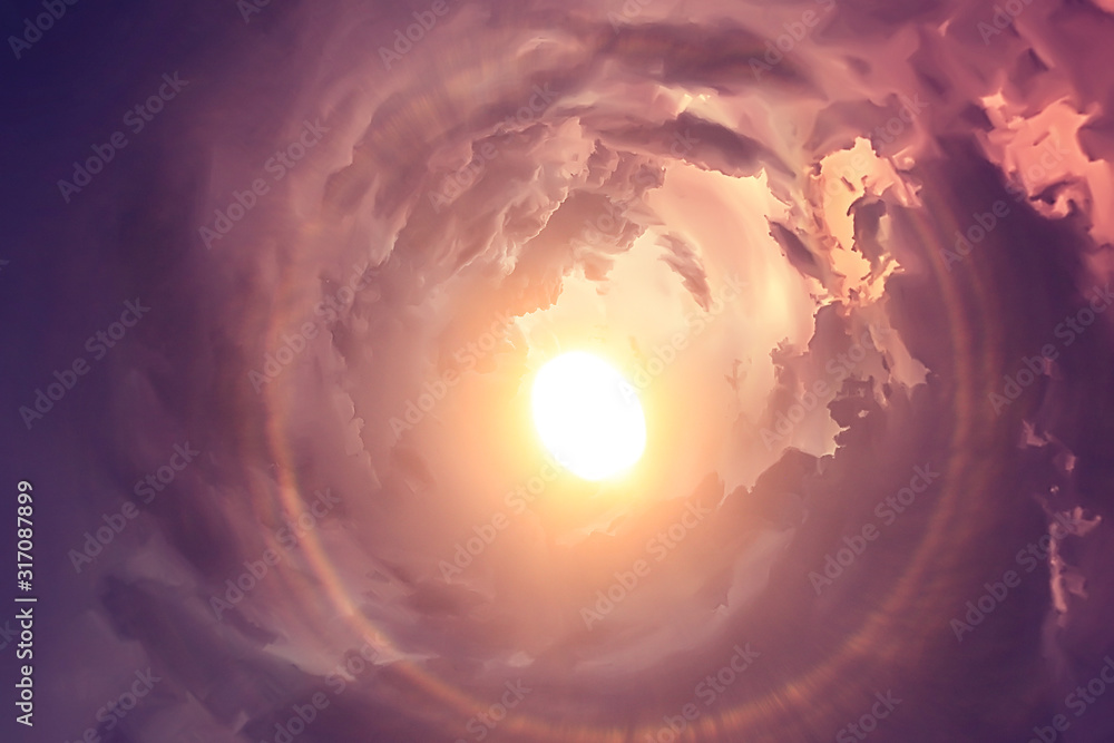 swirling sky background with clouds / beautiful watercolor clouds ...