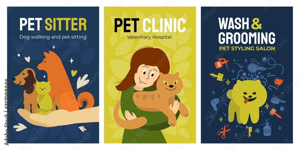 Dog Walking Posters For Kids