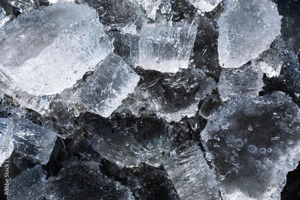 Frozen ice texture Stock Photo | Adobe Stock