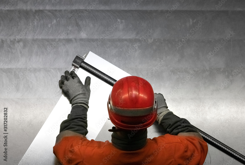 measurement of steel sheet accuracy, accuracy check in steel ...