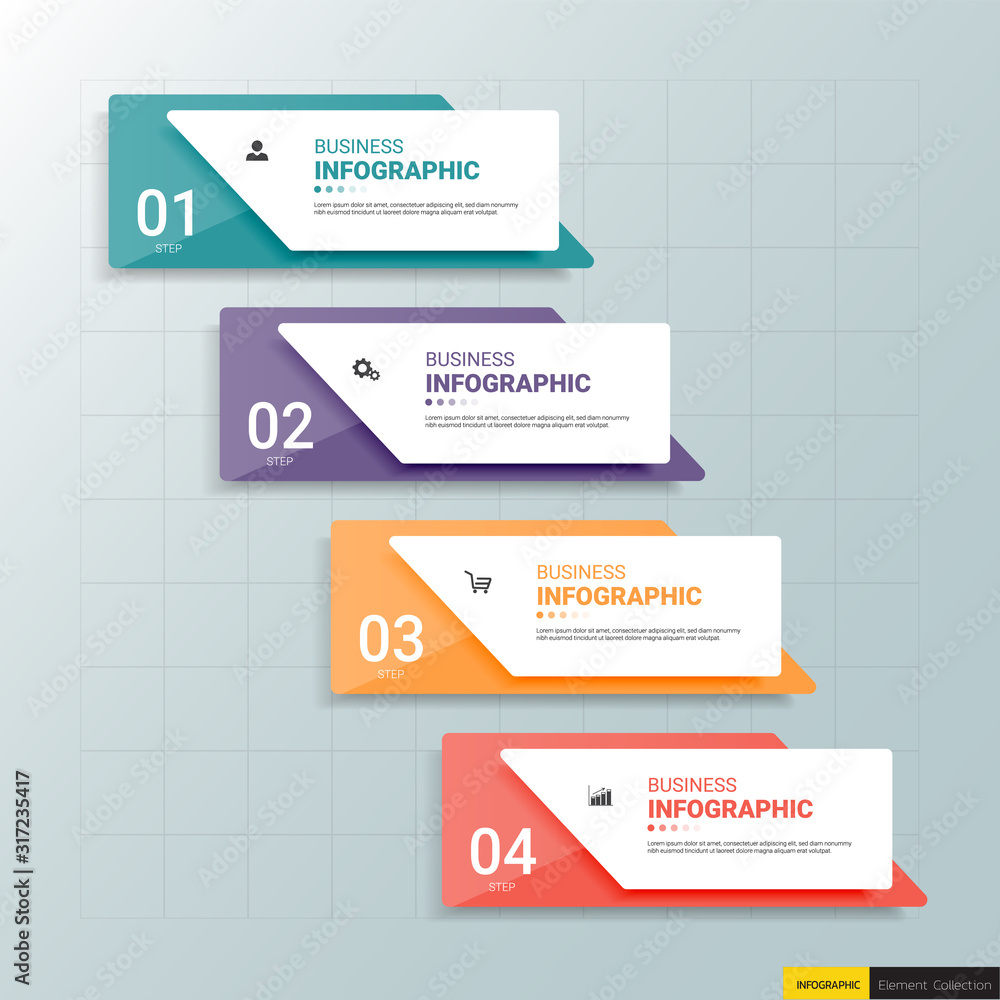 Infographic Banner Psd