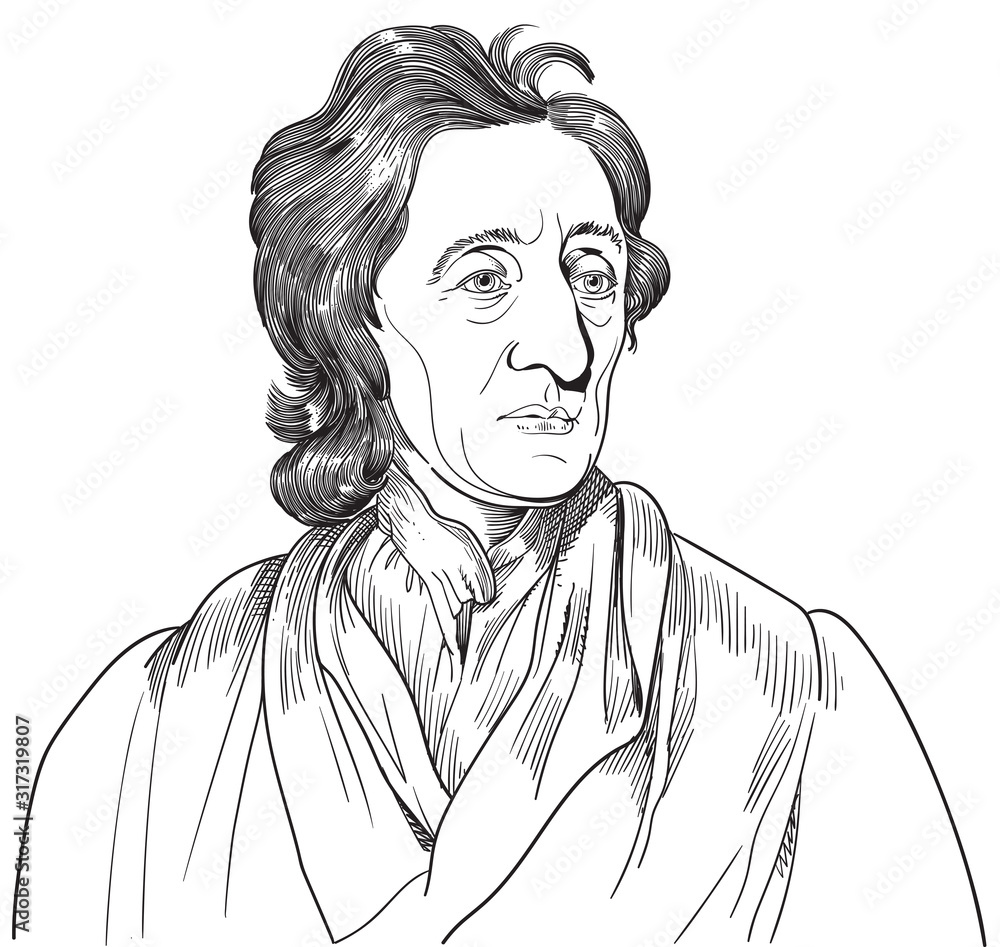 John Locke Stock Vector | Adobe Stock
