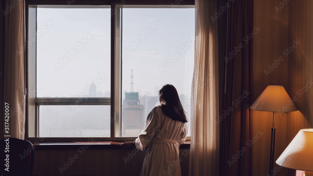 Hotel Window Girls Room