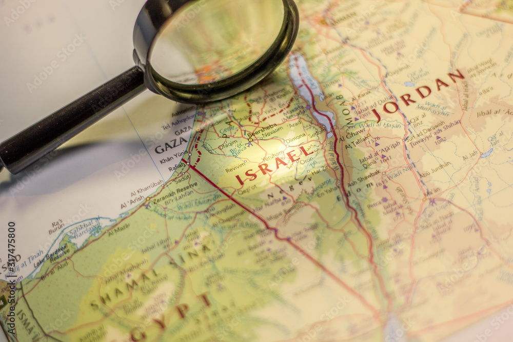 Map Of Israel And Russia