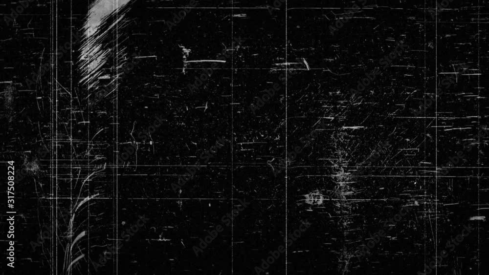 Vintage celluloid film with scratches and glitches. Stock Video | Adobe ...