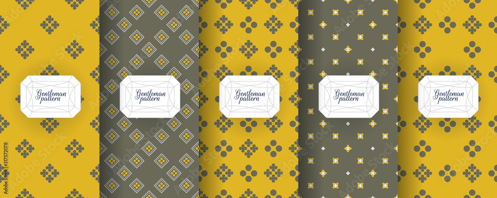 Set of seamless patterns for men s clothing, ties, tuxedos Stock Vector ...