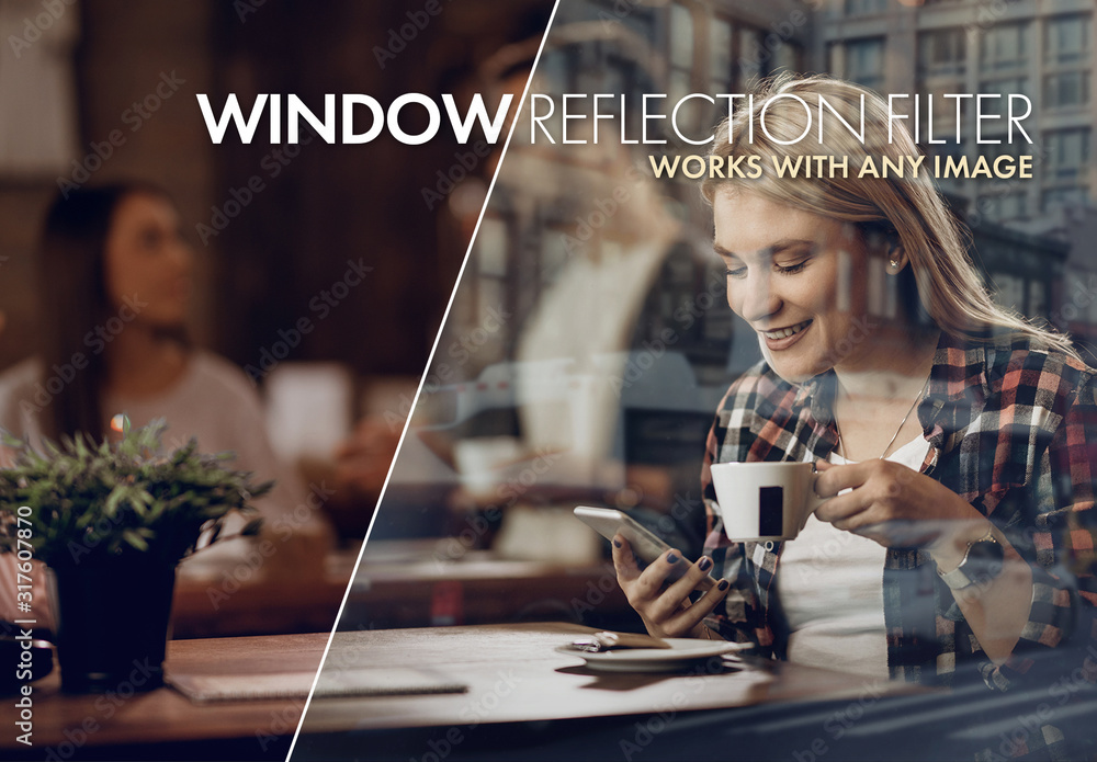 Photoshop Window Reflection