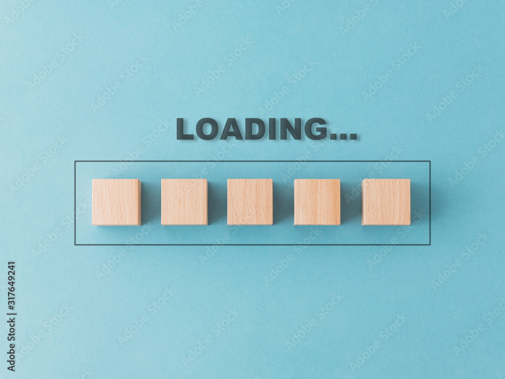LOADING Stock Photo | Adobe Stock