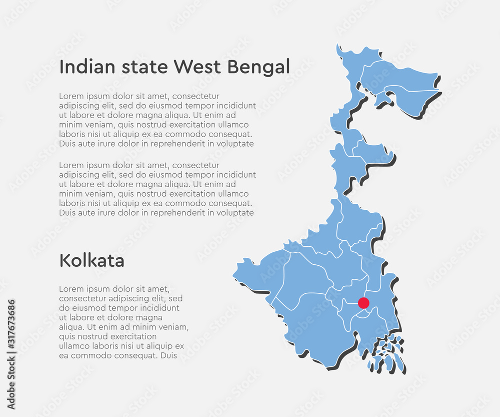 World Map Kolkata India