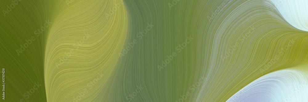 moving header design with olive drab, pastel brown and light gray ...