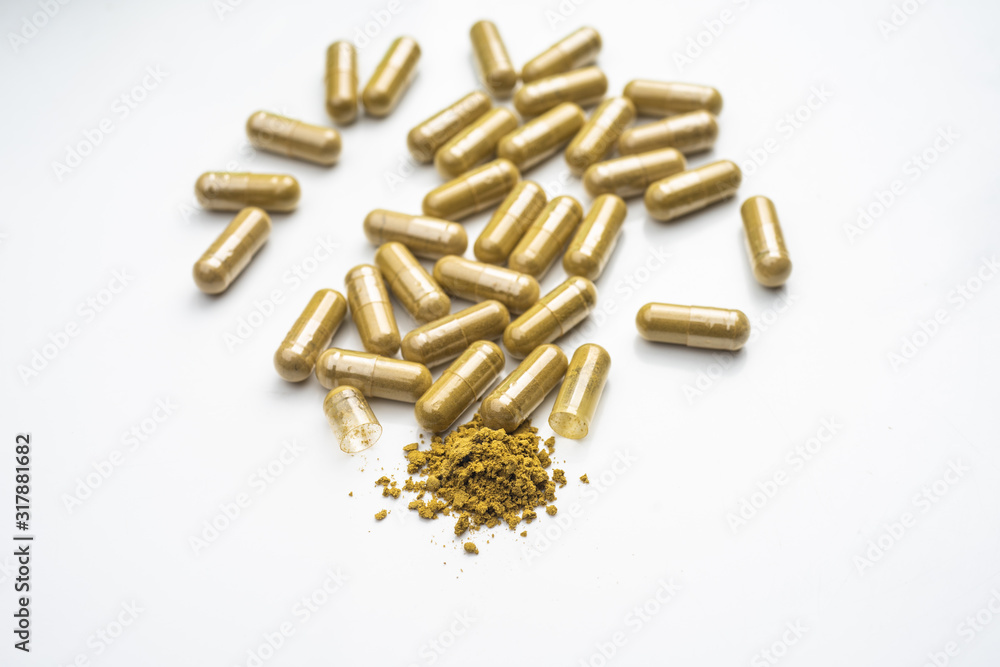 Capsules Portable . Thai herb Herbal Medicine Laxative Relieves ...