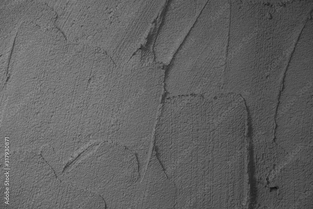 New gray cement plaster, plasterwork art surface wall texture for ...