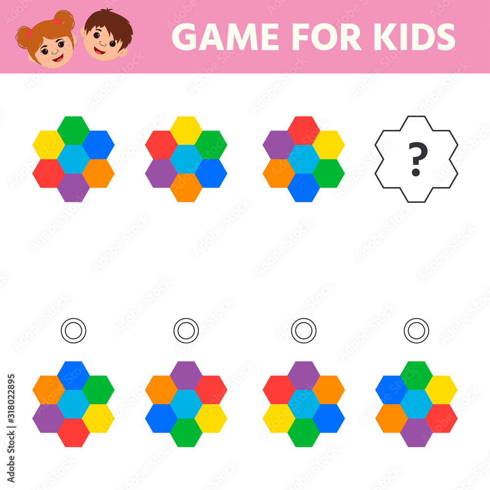 Education math game for kids development of logic iq. Kids activity ...