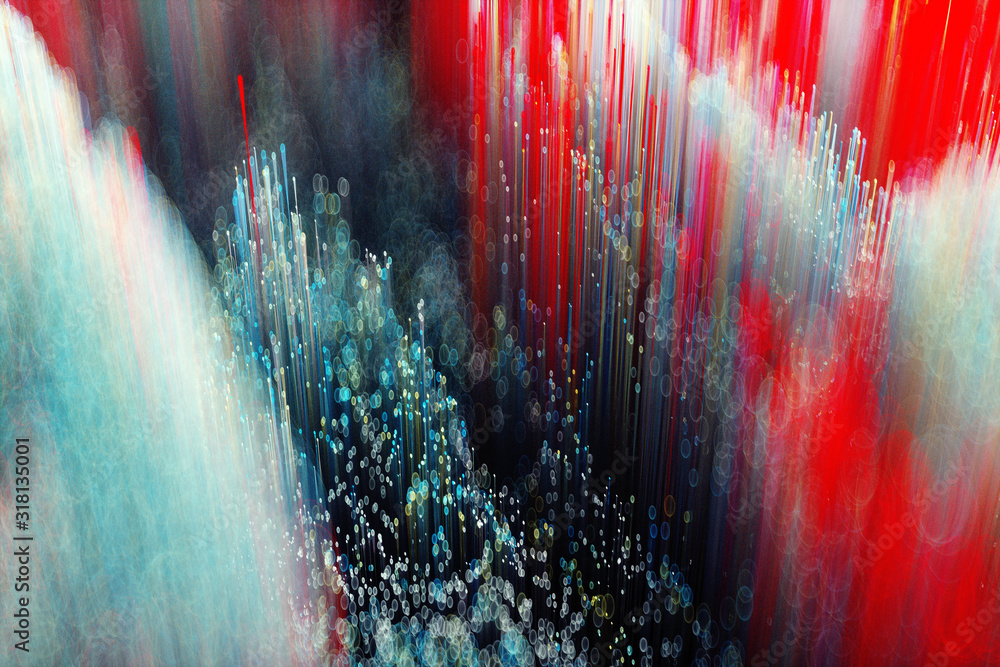 3d render of art scatter topographic landscape 3d background with depth ...