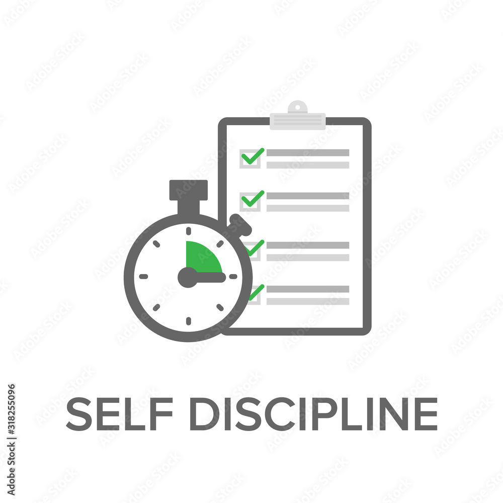 Discipline icon. Simple element illustration. Discipline concept symbol ...