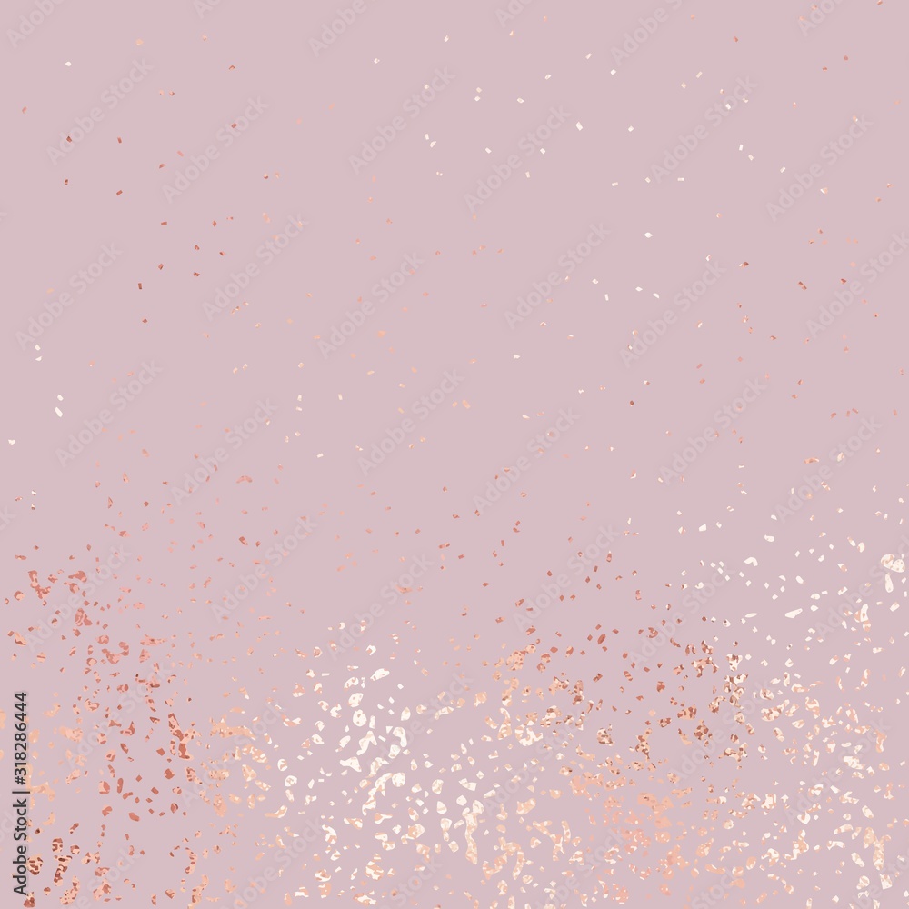 Splashes of rose gold. Vector texture Stock Vector | Adobe Stock