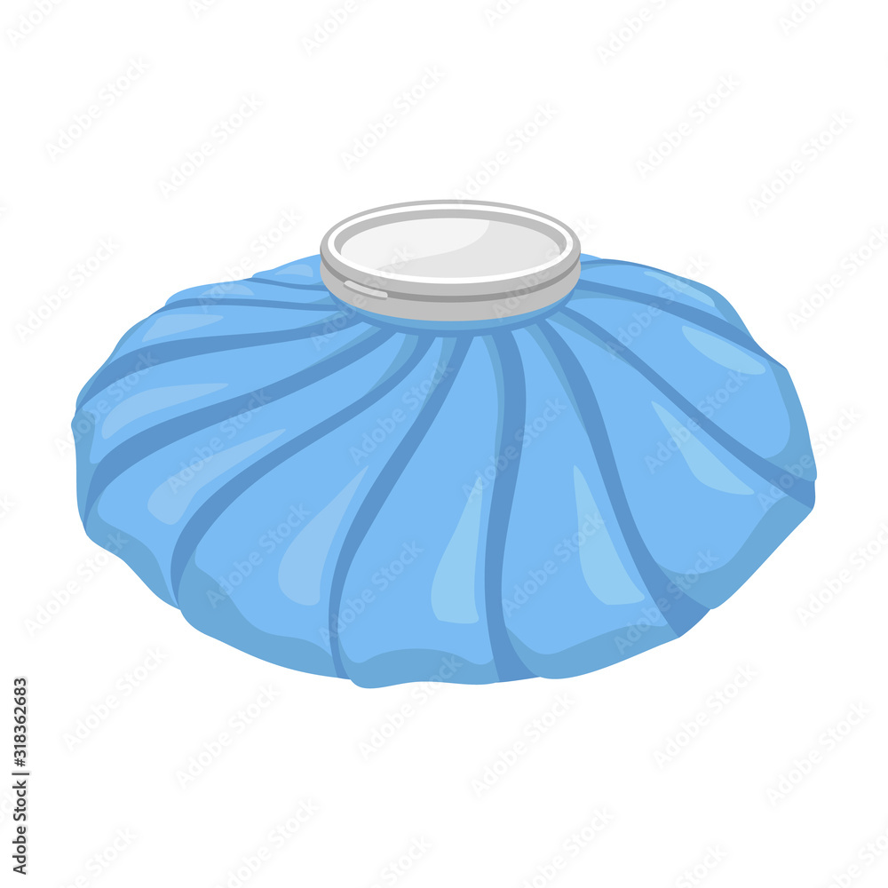 Pack ice vector icon.Cartoon vector icon isolated on white background ...