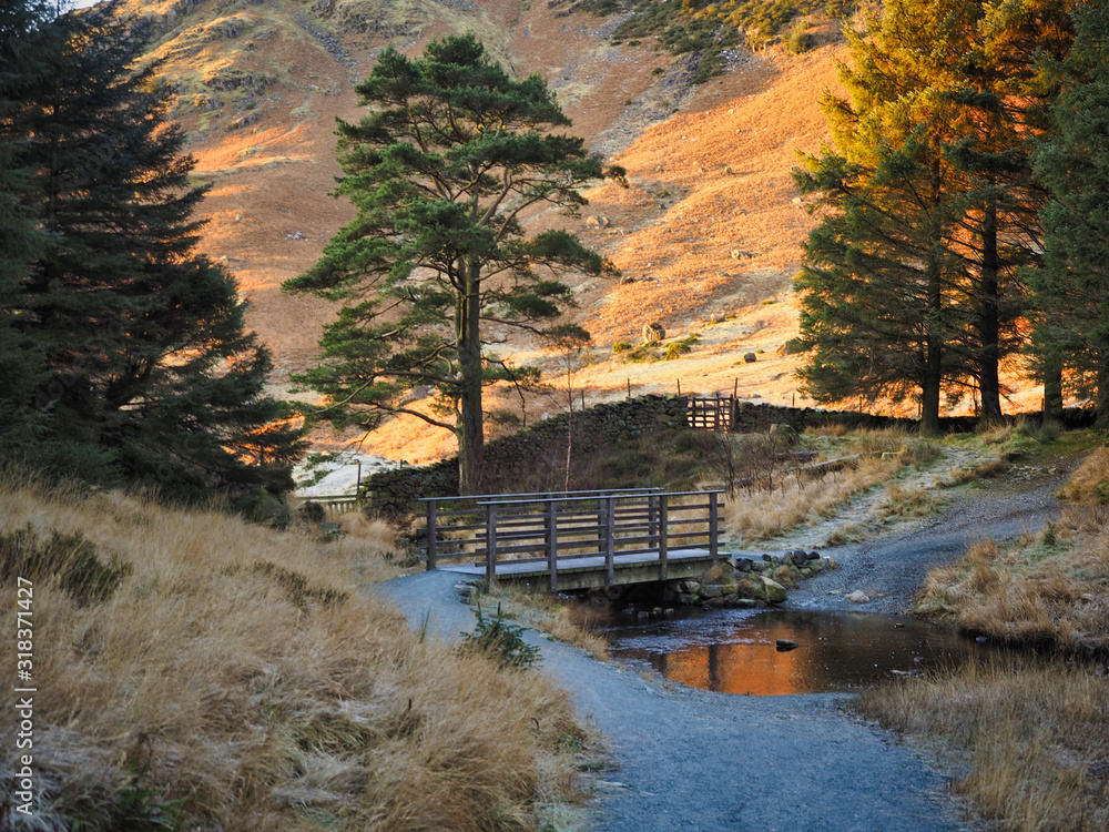 Blea Tarn is one of the most spectacular of the many Lakeland tarns ...
