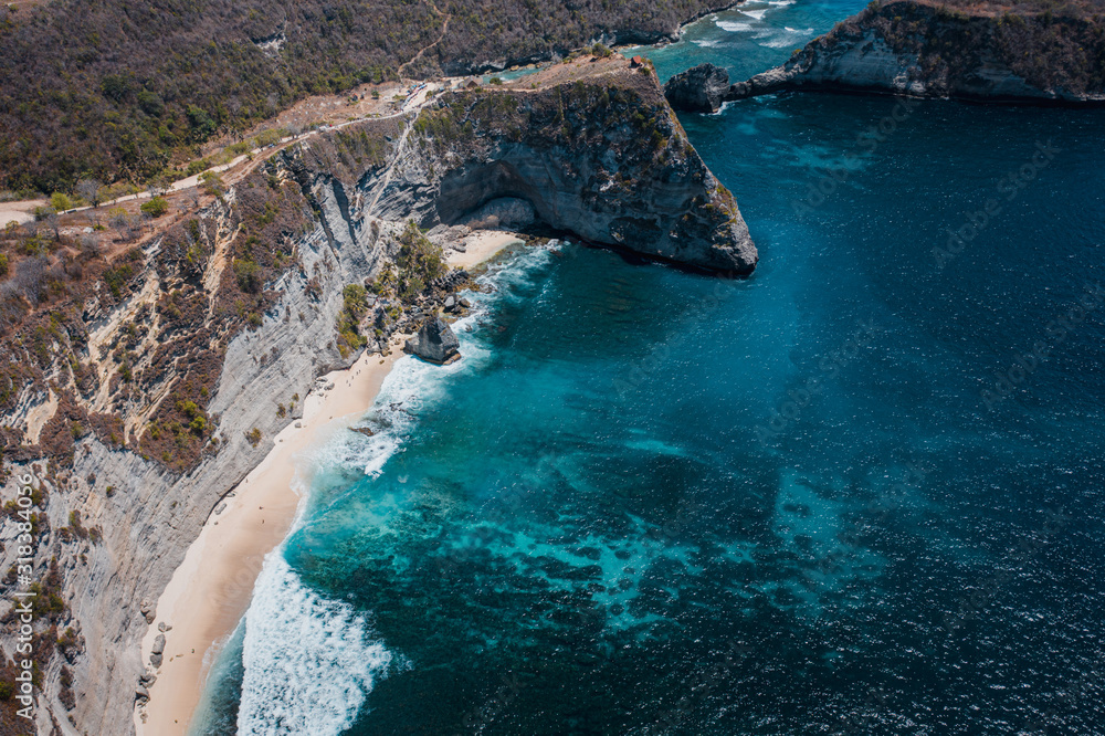The most beautiful beach with white sand and azure water in Bali ...