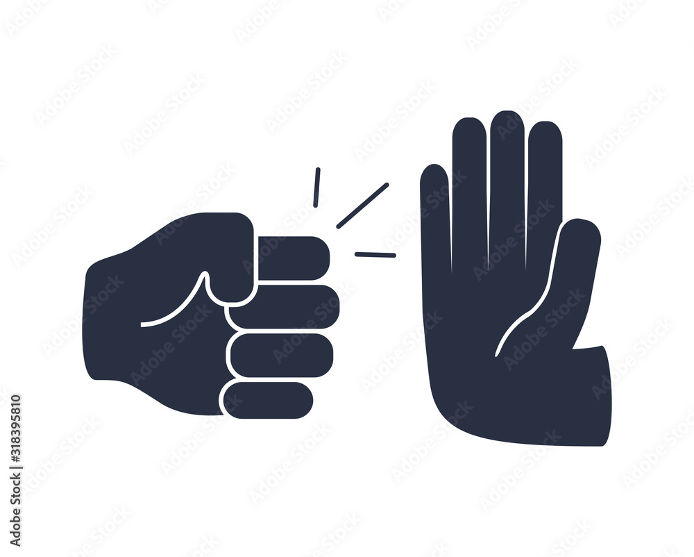 Domestic violence glyph icon. Silhouette symbol. Domestic abuse. Family ... Domestic violence glyph icon. Silhouette symbol. Domestic abuse. Family ...
