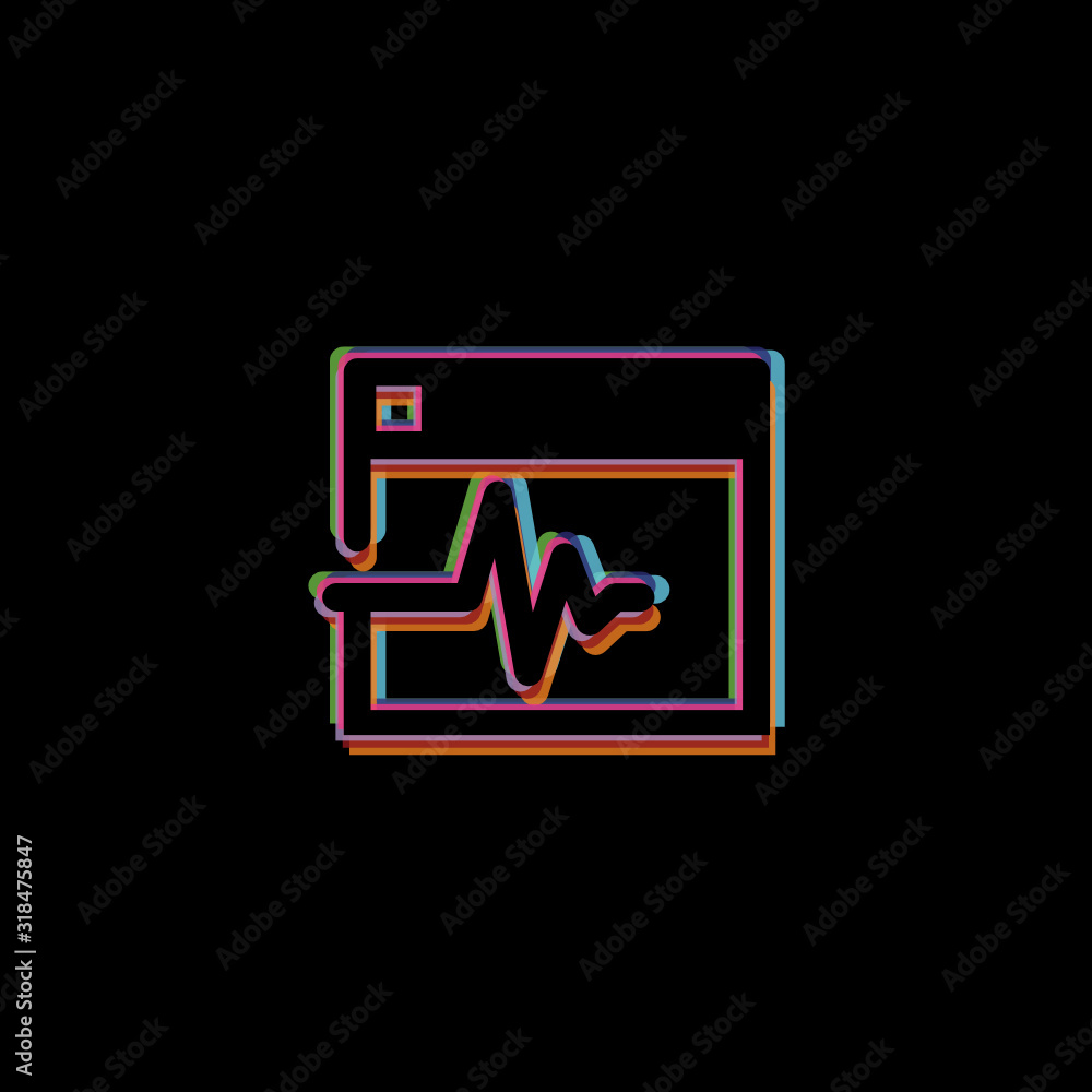 Site Analysis - App Icon Stock Vector | Adobe Stock