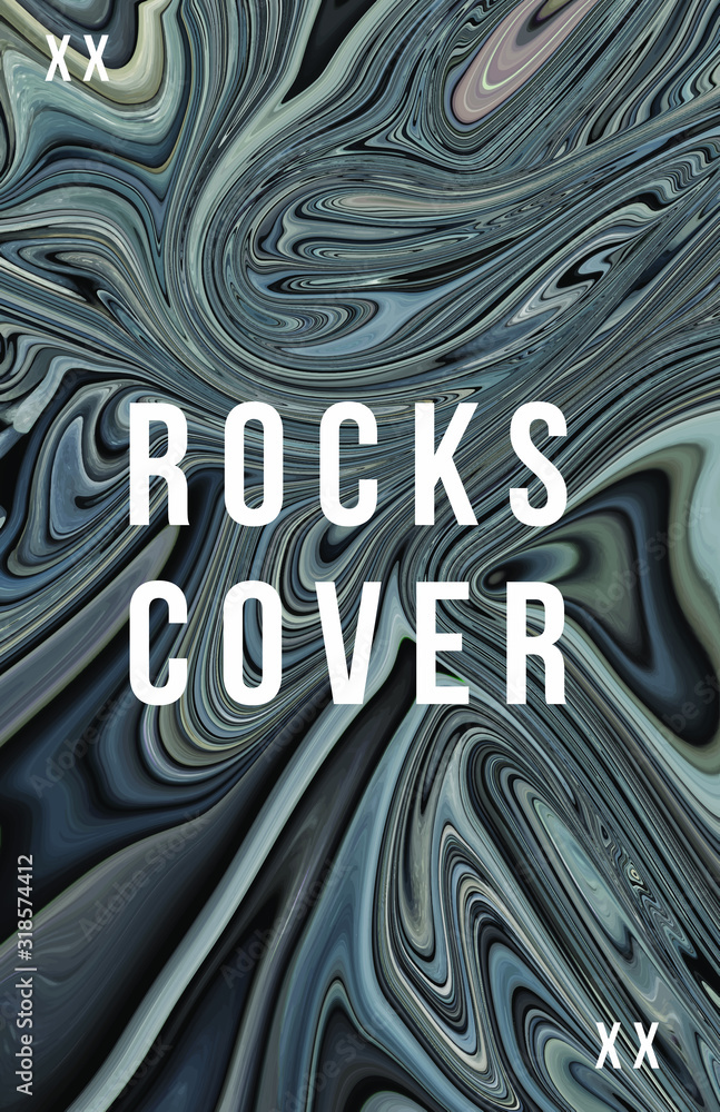 rocks texture Covers design with abstract fluid shapes. rocks Liquid ...