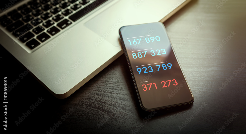 2 Step Authentication Two Steps Verification Sms Code Password Concept