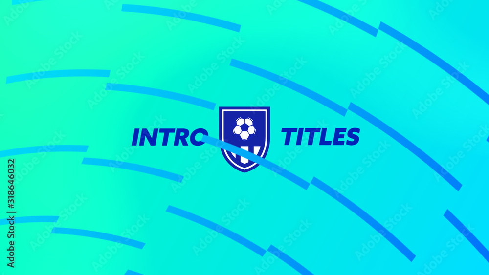 Intro Sports Titles Stock Template | Adobe Stock