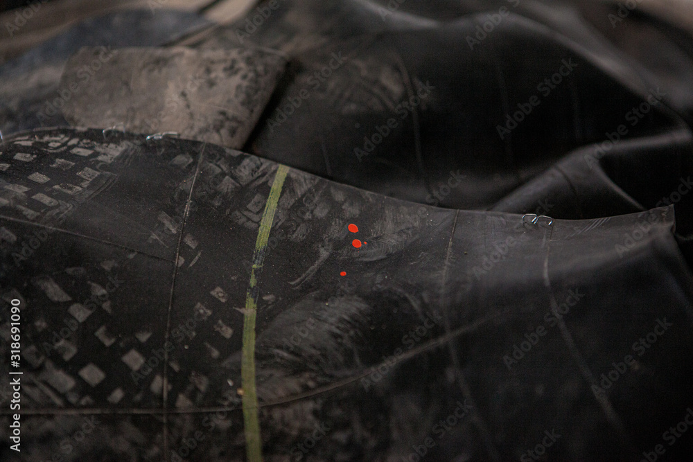 old recycled black rubber textures Stock Photo | Adobe Stock