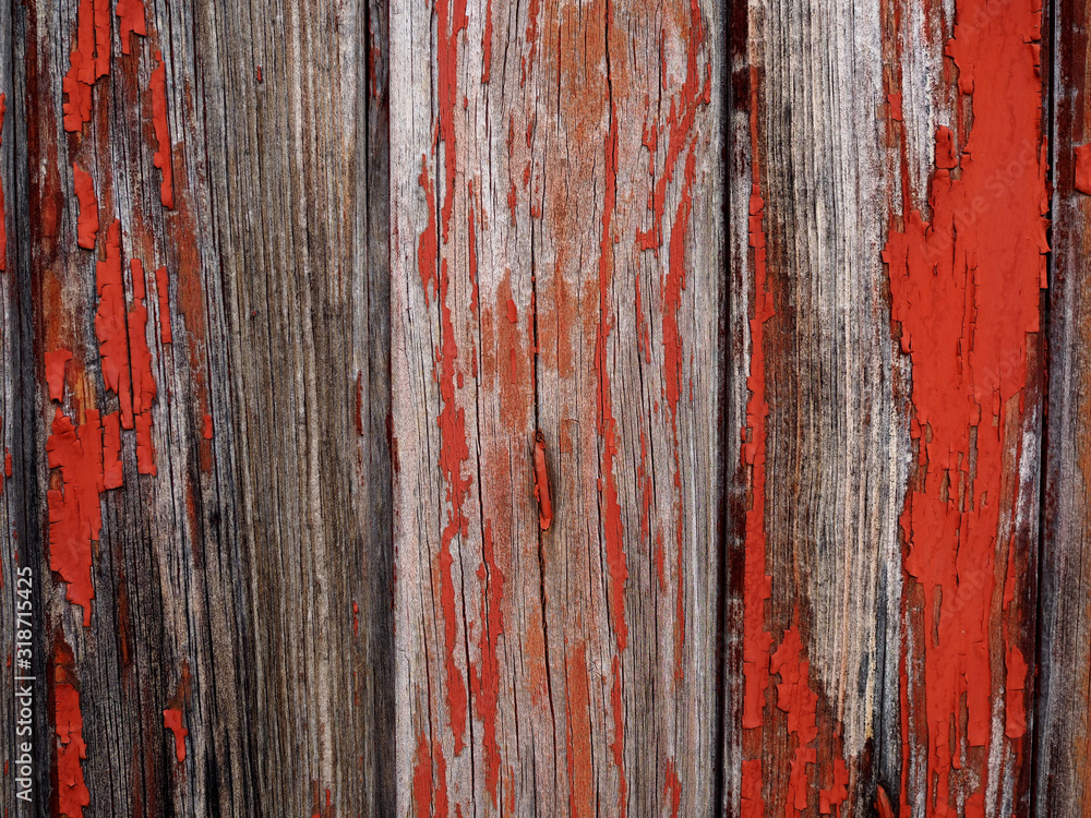 Fondo de madera envejecida de color rojo Stock Photo | Adobe Stock