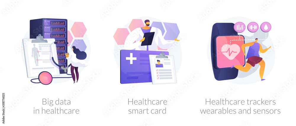 Hospital database, clinic patients records server. Big data in ...