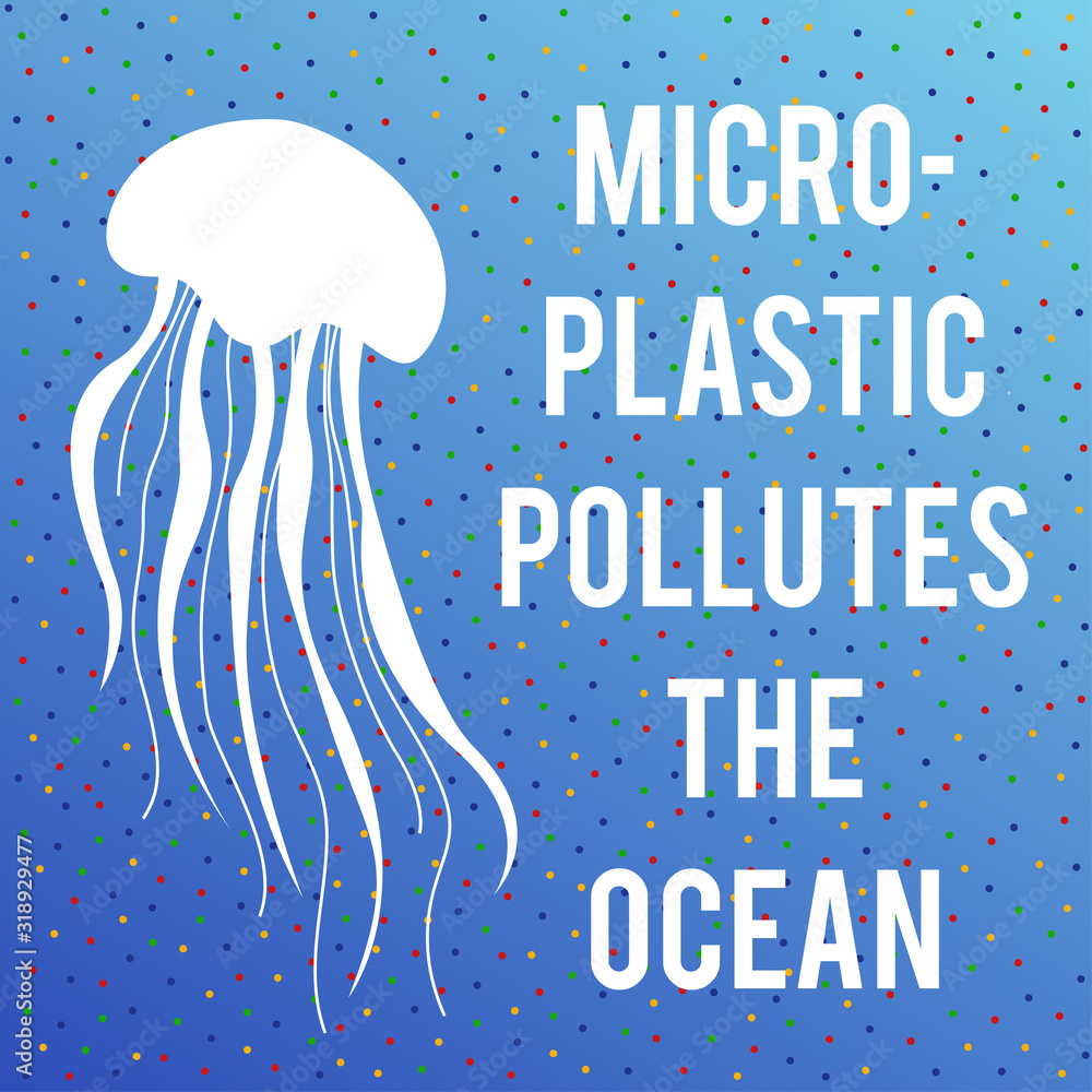 Save the ocean square vector image. The environment protection vector ...