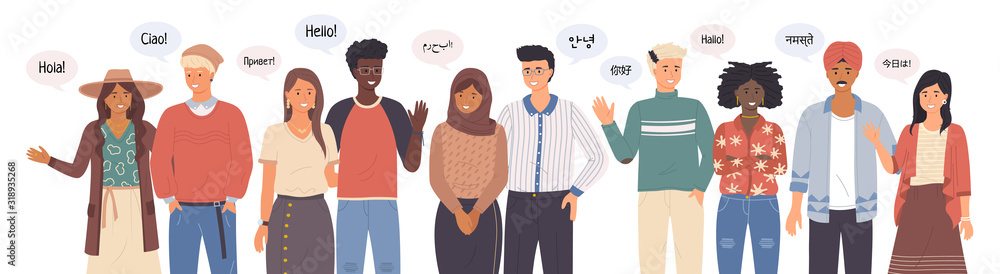 People Waving Hello To Each Other